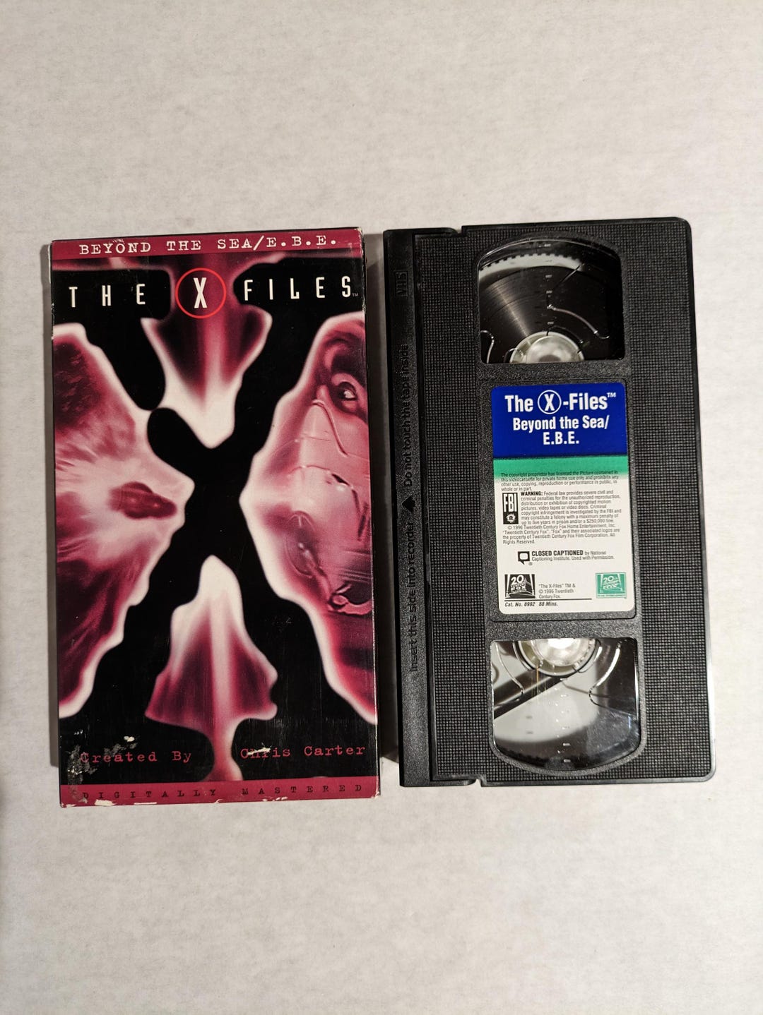Vintage VHS Tape - 1994 - the X-files Season 1 (sci-fi) - Beyond the ...
