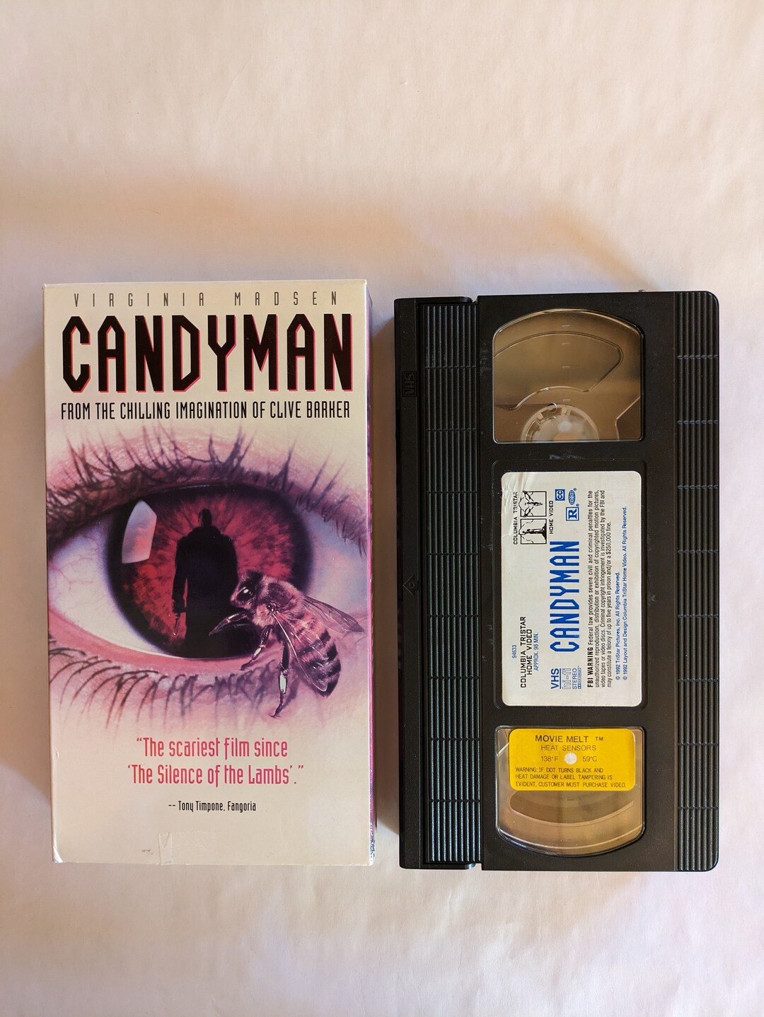 Vintage VHS Tape 1992 Candyman horror Starring Virginia - Etsy