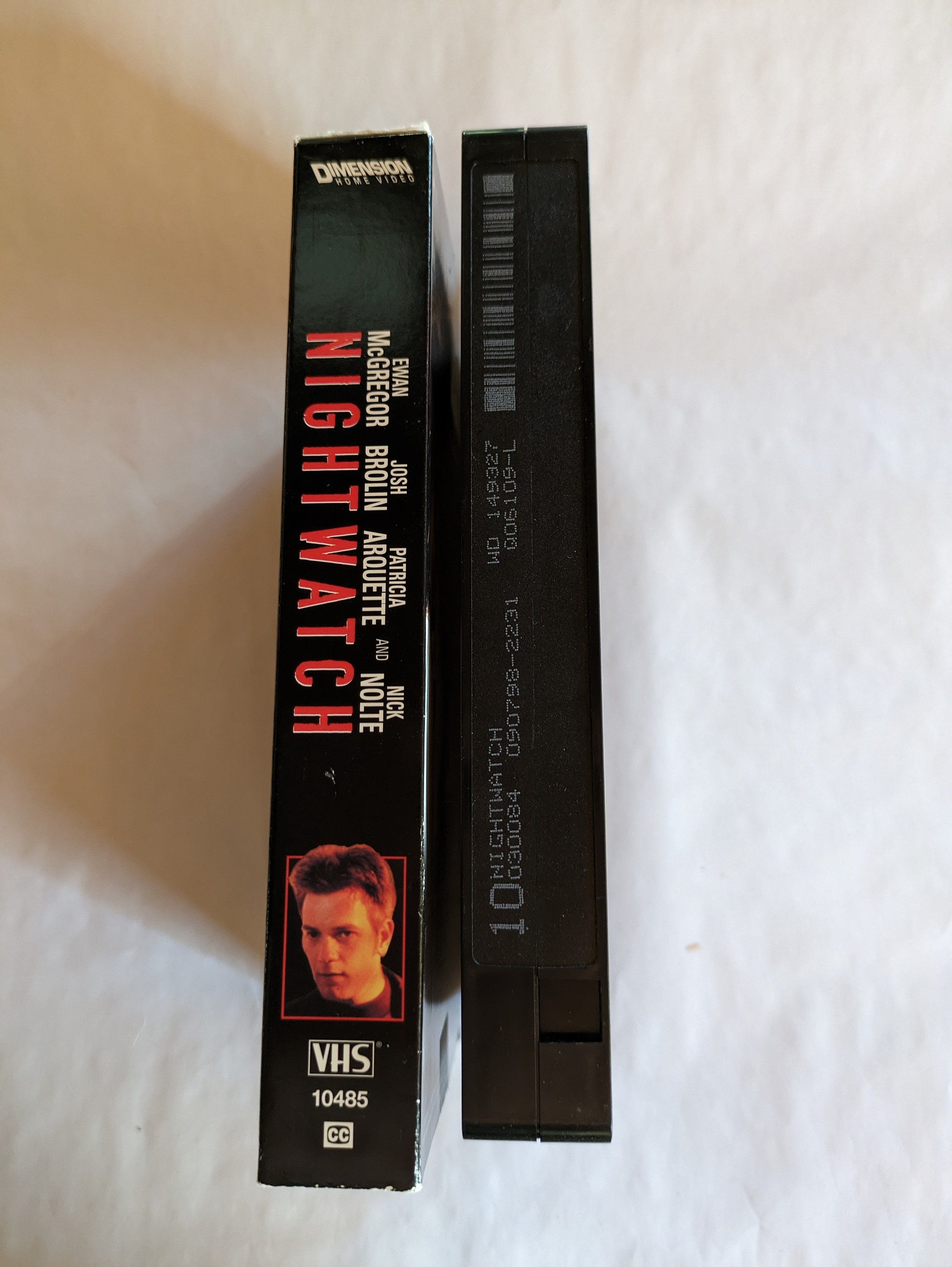 Vintage VHS Tape - 1997 - Night Watch (horror) Starring Ewan Mcgregor ...