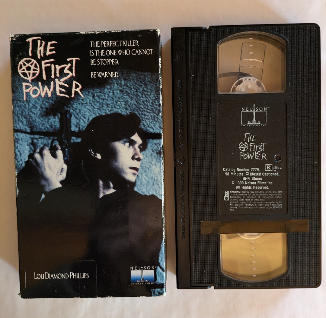 Vintage VHS Tape - 1990 - the First Power (horror) Starring Lou Diamond ...