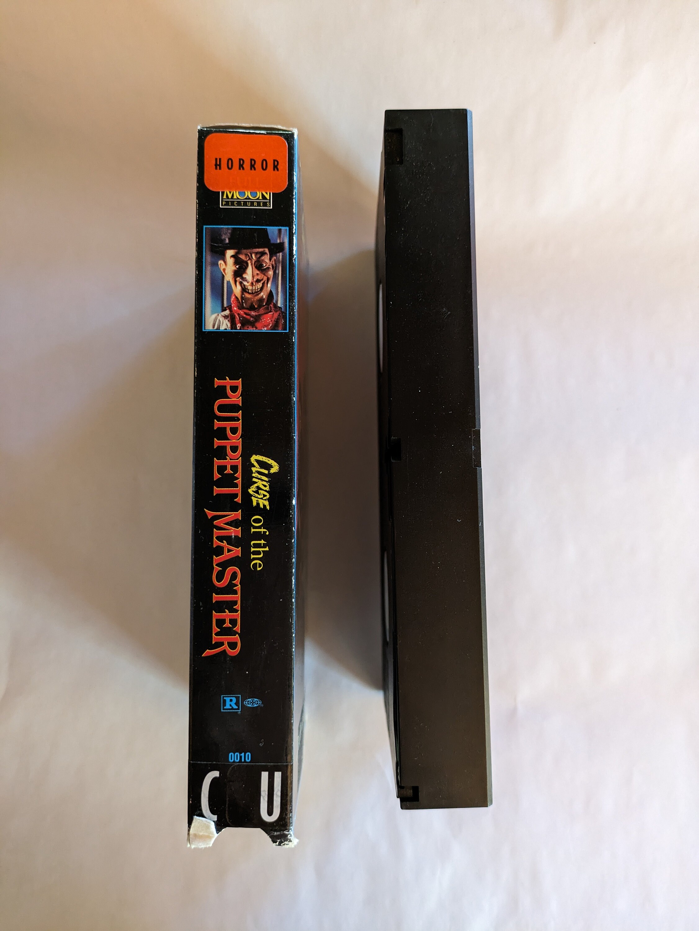 Vintage VHS Tape 1998 Curse of the Puppet Master horror - Etsy