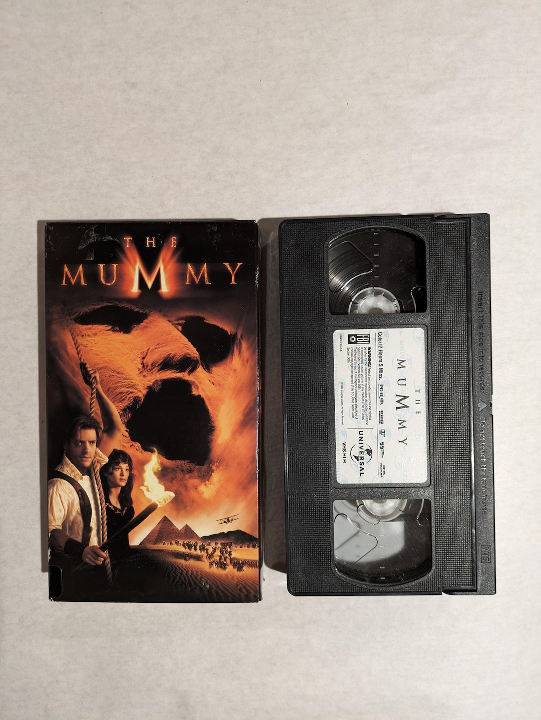 Vintage VHS Tape - 1999 - the Mummy (fantasy) Starring Brendan Fraser ...