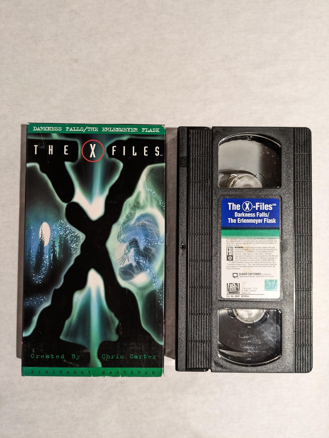 Vintage VHS Tape - 1994 - the X-files Season 1 (sci-fi) - Darkness ...