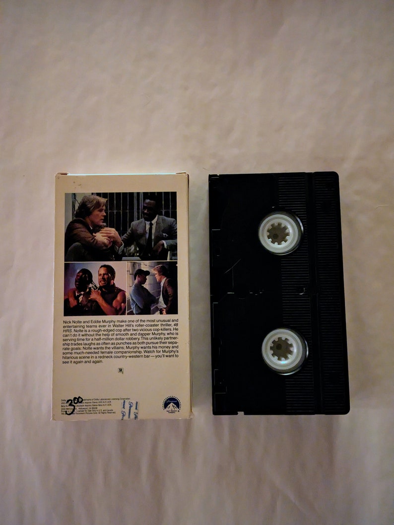 Vintage VHS Tape 1982 48 Hours action Comedy Starring Nick Nolte, Eddie ...