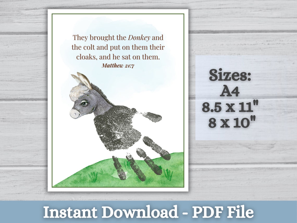 Christian Easter Handprint Craft Art, Religious Craft for Kids Toddler ...