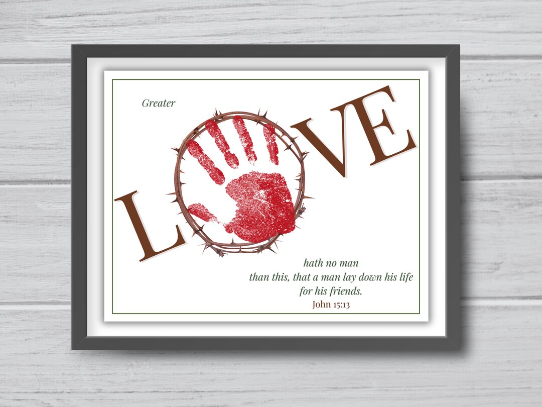 Christian Easter Handprint Craft Art, Religious Craft for Kids Toddler ...