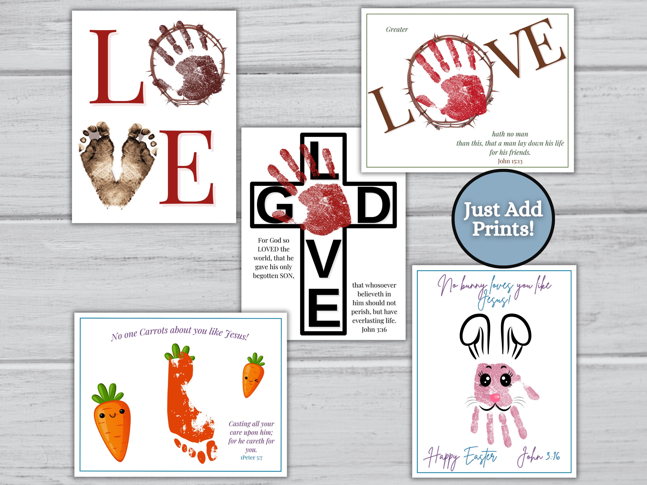 Christian Easter Handprint Craft Art, Religious Easter Crafts for Kids ...