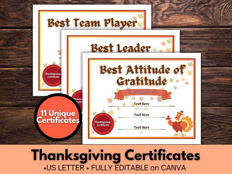 Editable Kids Certificate, Certificate of Achievement, Certificate of ...