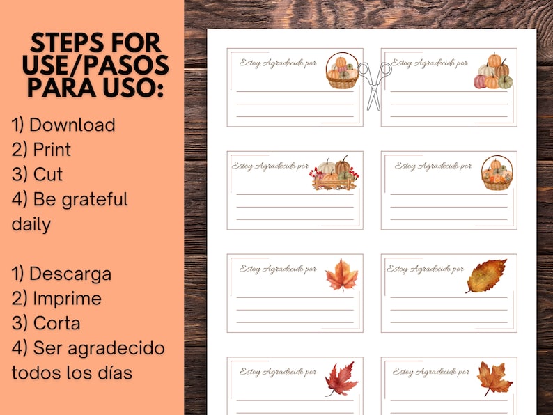 Estoy agradecido por las tarjetas de versículos bíblicos en español ...