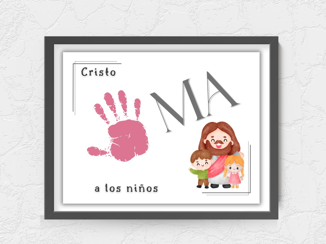 Spanish Handprint Art, Christian Preschool Activities, Handprint Craft ...