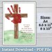 Christian Easter Handprint Craft Art, Religious Craft for Kids Toddler ...