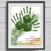 Palm Sunday Christian Easter Handprint Craft Art, Religious Craft for ...