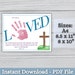 Christian Easter Handprint Craft Art, Religious Craft for Kids Toddler ...