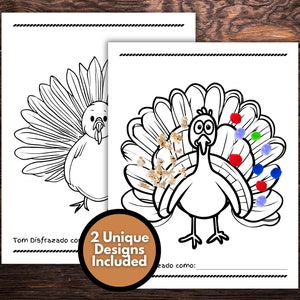 Disguise a Turkey, Turkey in Disguise in Spanish, Spanish Thanksgiving ...