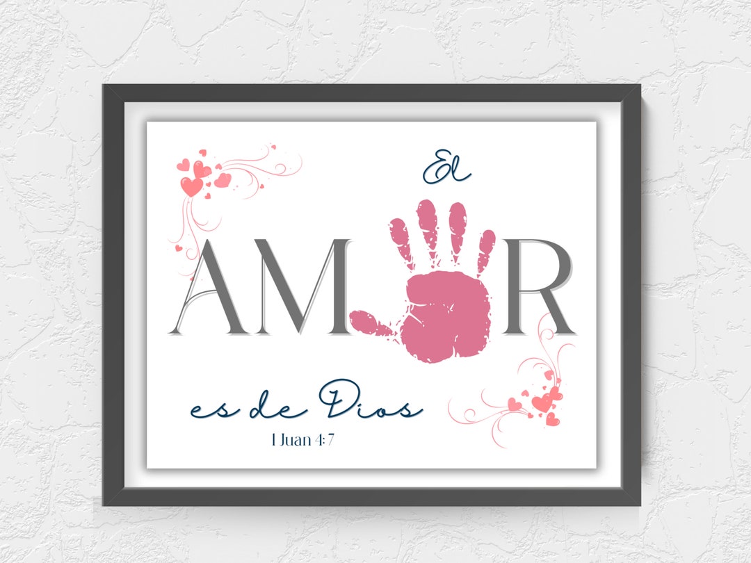 Spanish Handprint Art, Christian Preschool Activities, Handprint Craft ...