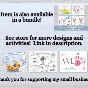 Christian Easter Handprint Craft Art, Religious Craft for Kids Toddler ...