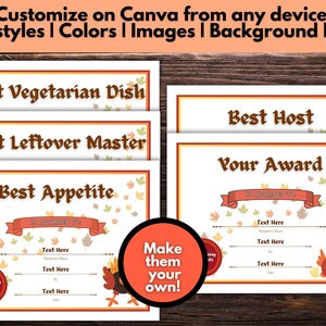 Editable Dinner Certificate, Certificate of Achievement, Certificate of ...