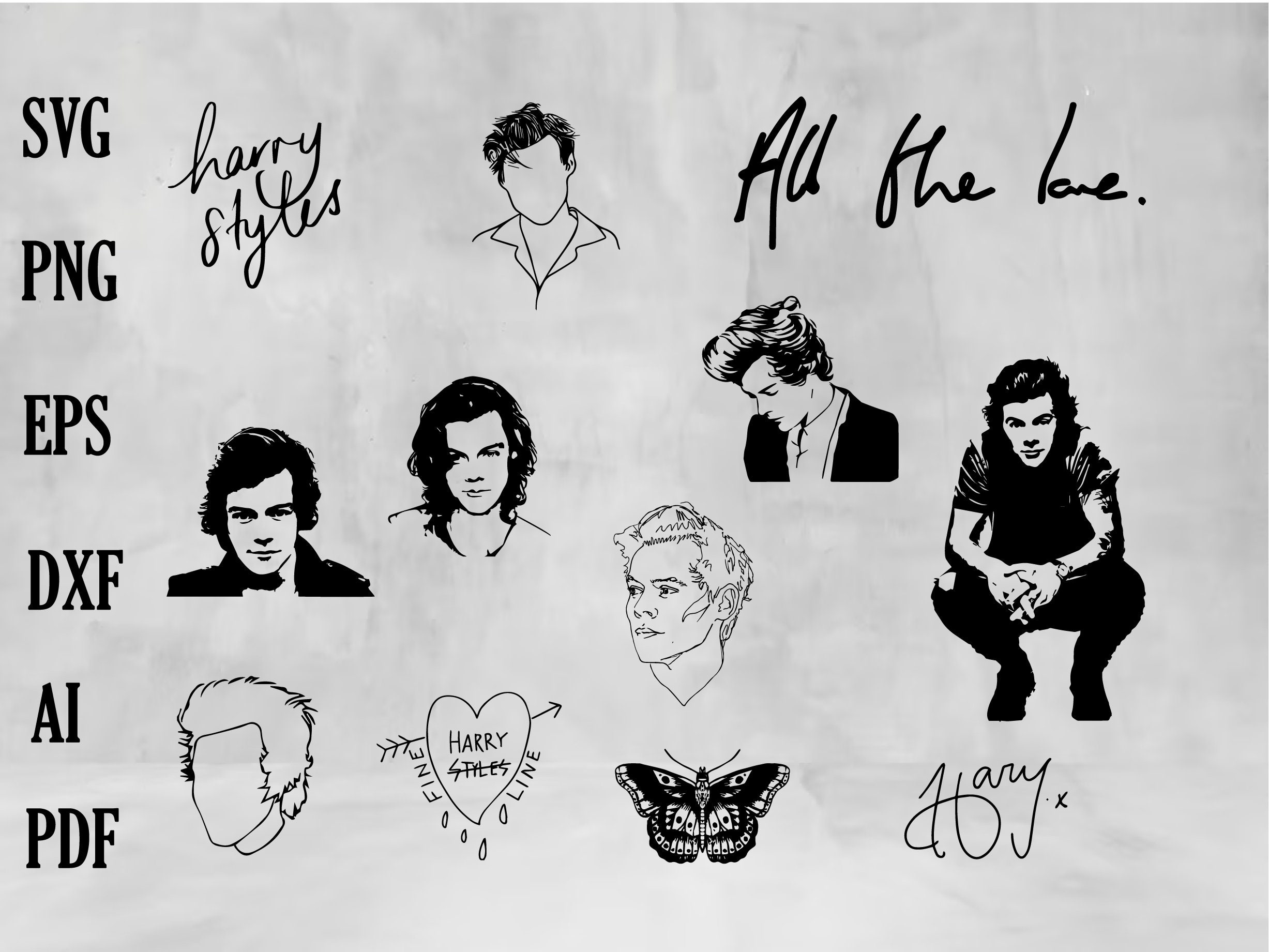 One Direction Drawing Harry