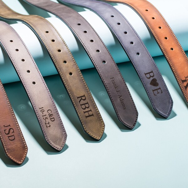 Personalized Belt - Etsy