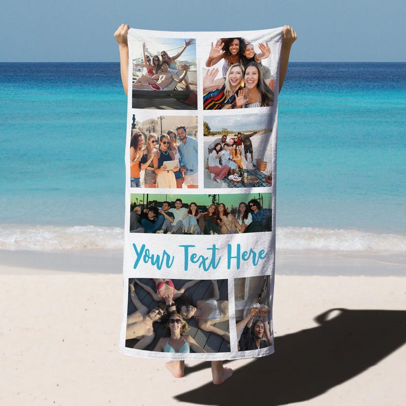 Photo Collage Towels - Etsy