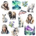 Alaska Watercolor Clipart Bundle, Alaska Png, Alaska State, Nature ...