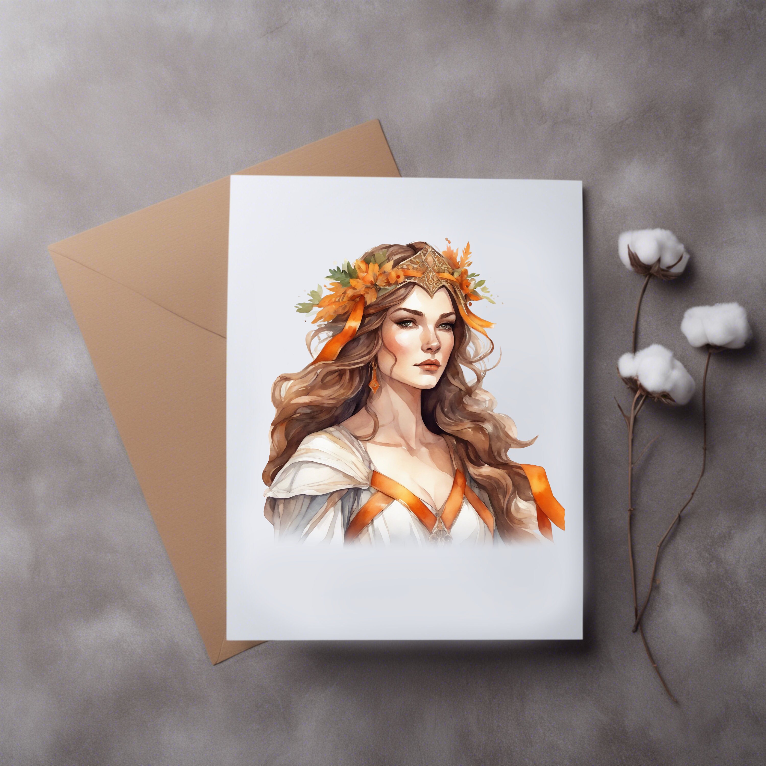 Watercolor Beltane Clipart Bundle, Celtic Neopagan Wiccan Clipart, Ai ...