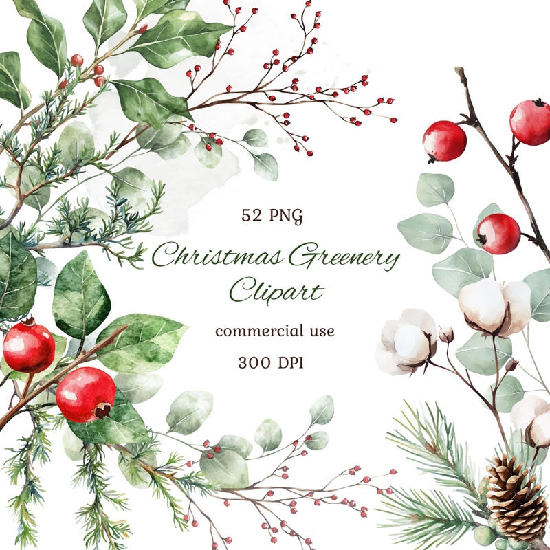 Christmas Foliage - Etsy UK