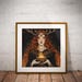 Brigid Art Print, Celtic Goddess Brigid Art, Watercolor Brigid Painting ...