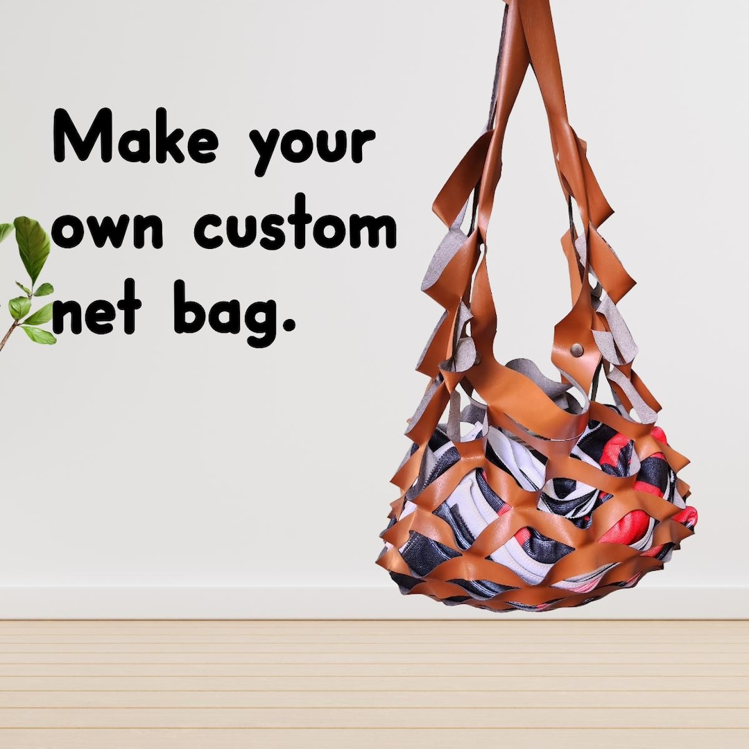 Laser Cut Net Bag Pattern: SVG DXF AI LBRN2 Files (digital Download) - Etsy
