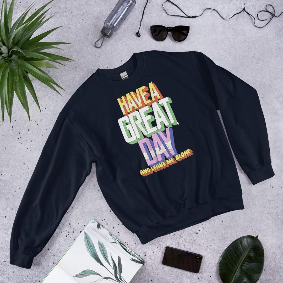 Have a Great Day off Wear Heavy Blend Fleece | Cotton - Etsy