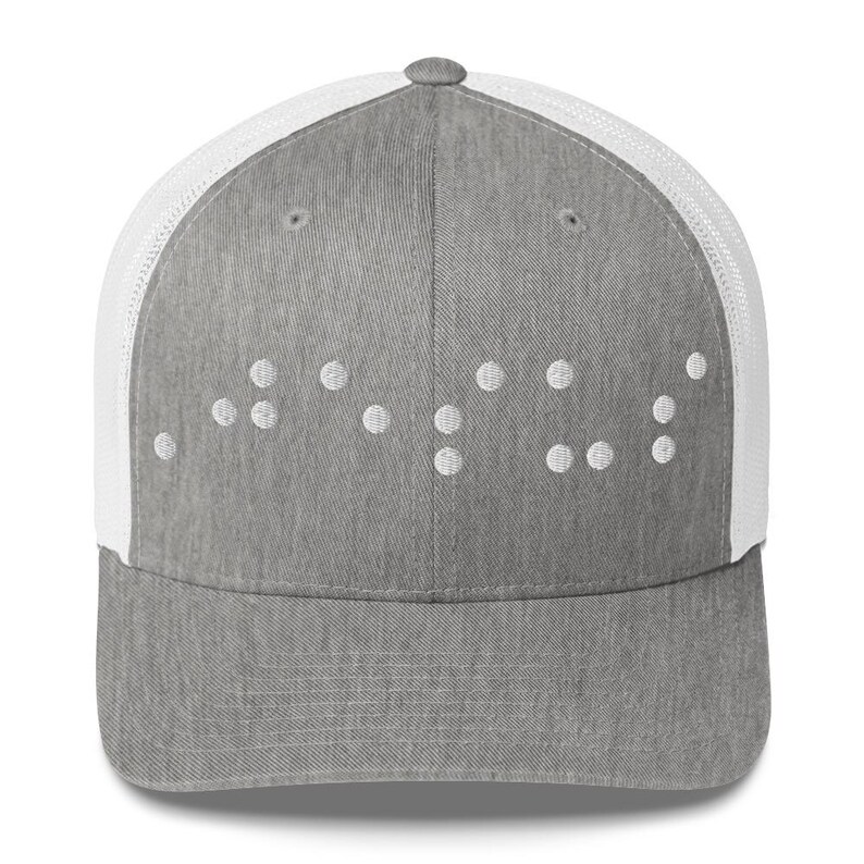 Jesus Braille Cap, Faith Based Hat Puff Embroidery Cap | Polyester - Etsy