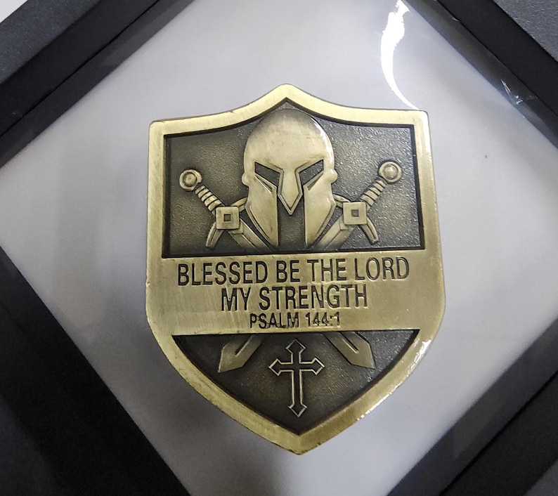 Iron Sharpens Iron Christian Challenge Coin: Inspirational Faith Token ...