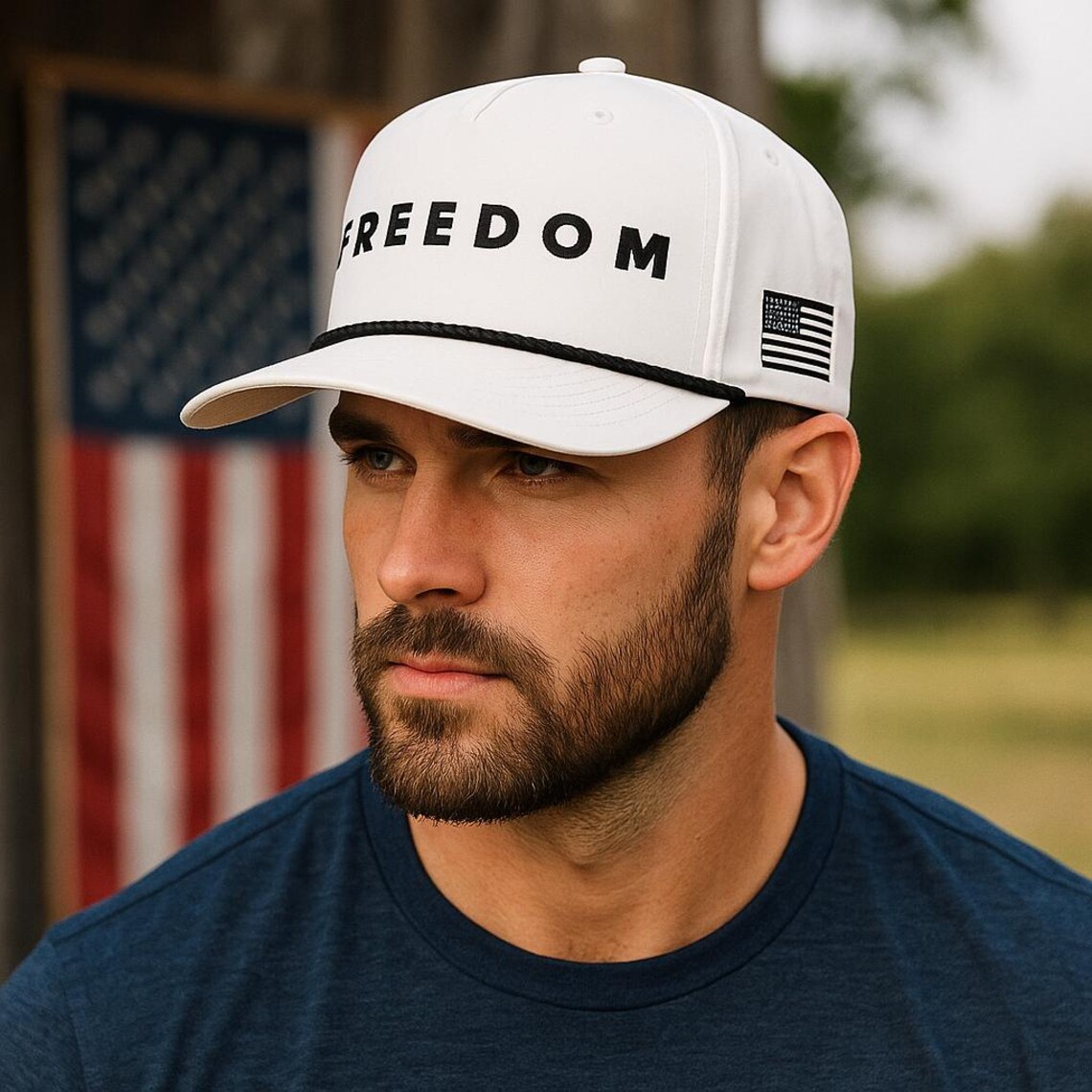 Patriotic Rope Hat | USA Rope Hat USA | Lake Day Hat | Polyester - Etsy ...