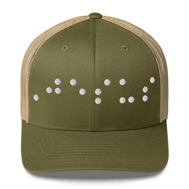 Jesus Braille Cap, Faith Based Hat Puff Embroidery Cap | Polyester - Etsy