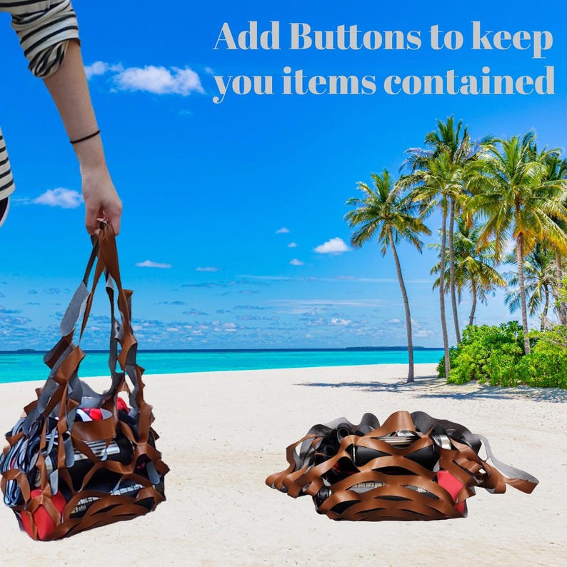 Laser Cut Net Bag Pattern: SVG DXF AI LBRN2 Files (digital Download) - Etsy