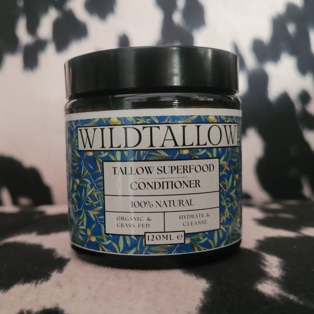 Tallow Superfood Conditioner Natural & Organic Tallow Based Hair ...