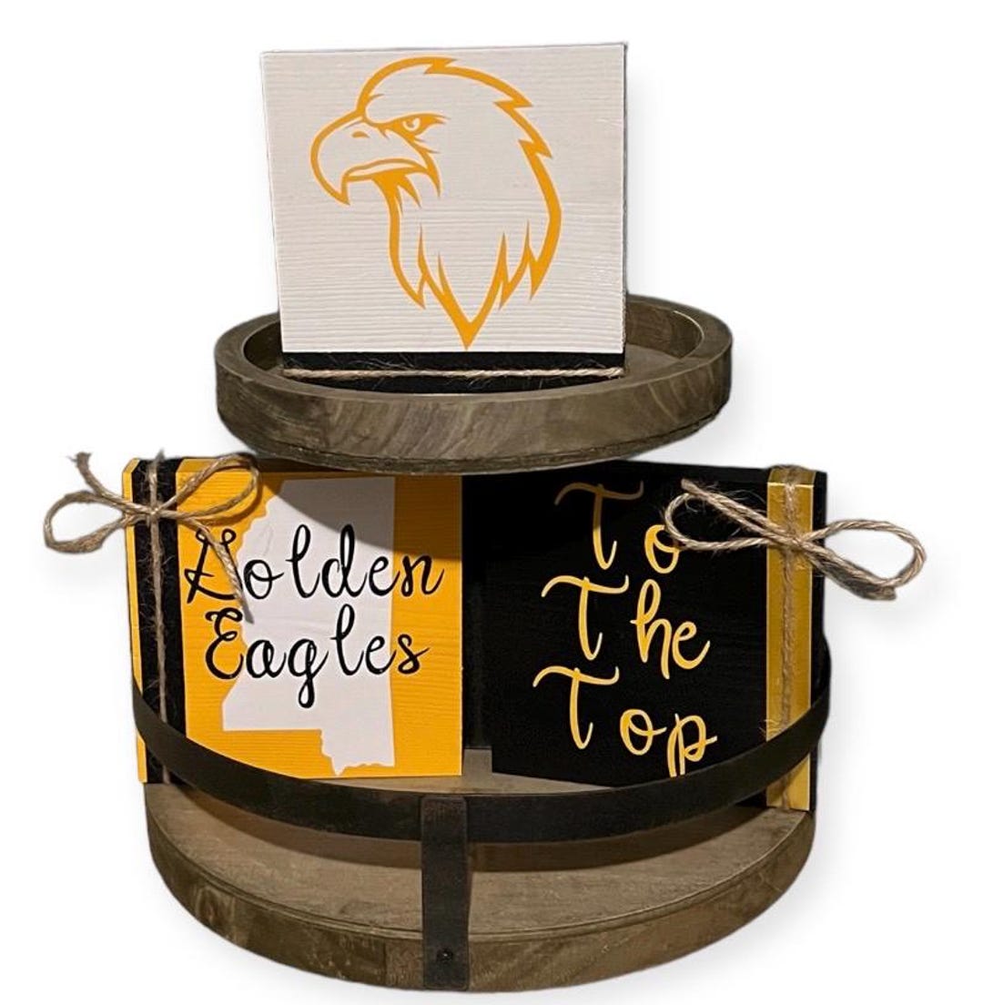 USM Golden Eagles Three-block Decor Set - Blocks Only - Southern Miss ...