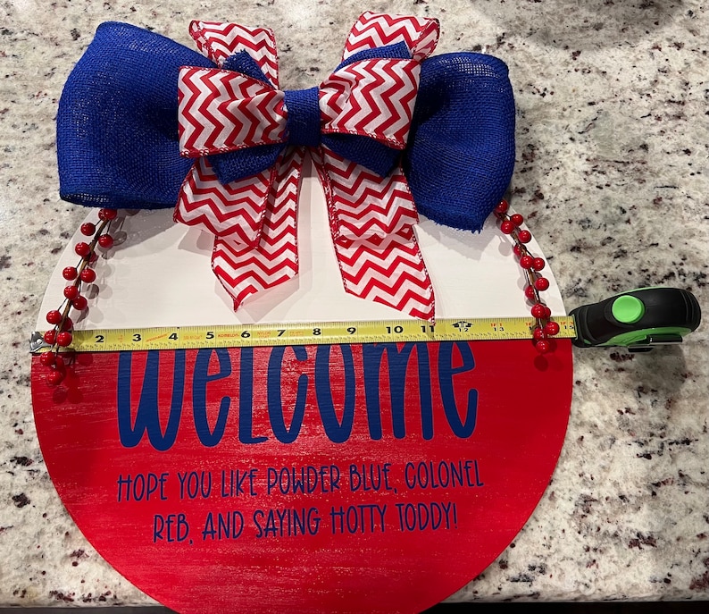 Ole Miss Rebels Door Hanger With Funny Saying - Ole Miss Door Hanger - Etsy