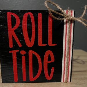 Alabama Tray Tabletop Decor Set - Alabama Crimson Tide Tabletop Decor ...