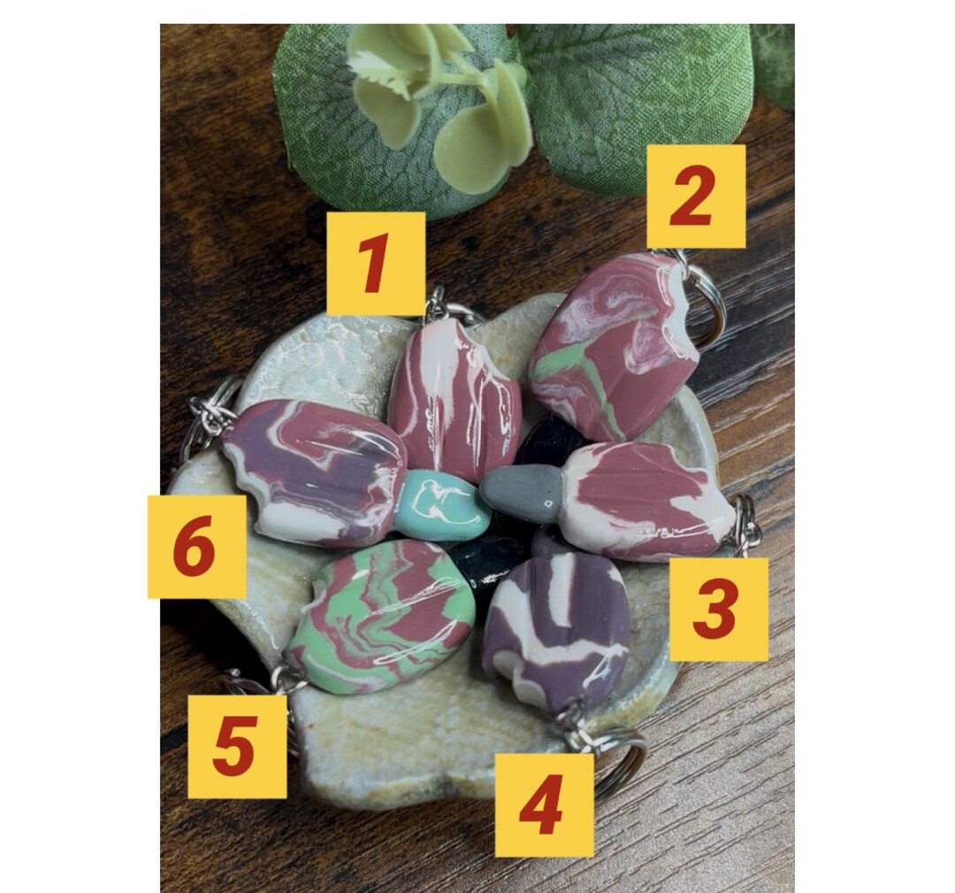 Popsicle Charm, Bake Clay Charm, Cute Charm, Perfect Gift, Polymer Clay ...