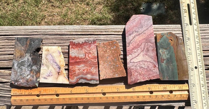 Lapidary Variety Pack rough, Unpolished, Specimen, Agate, Jasper ...