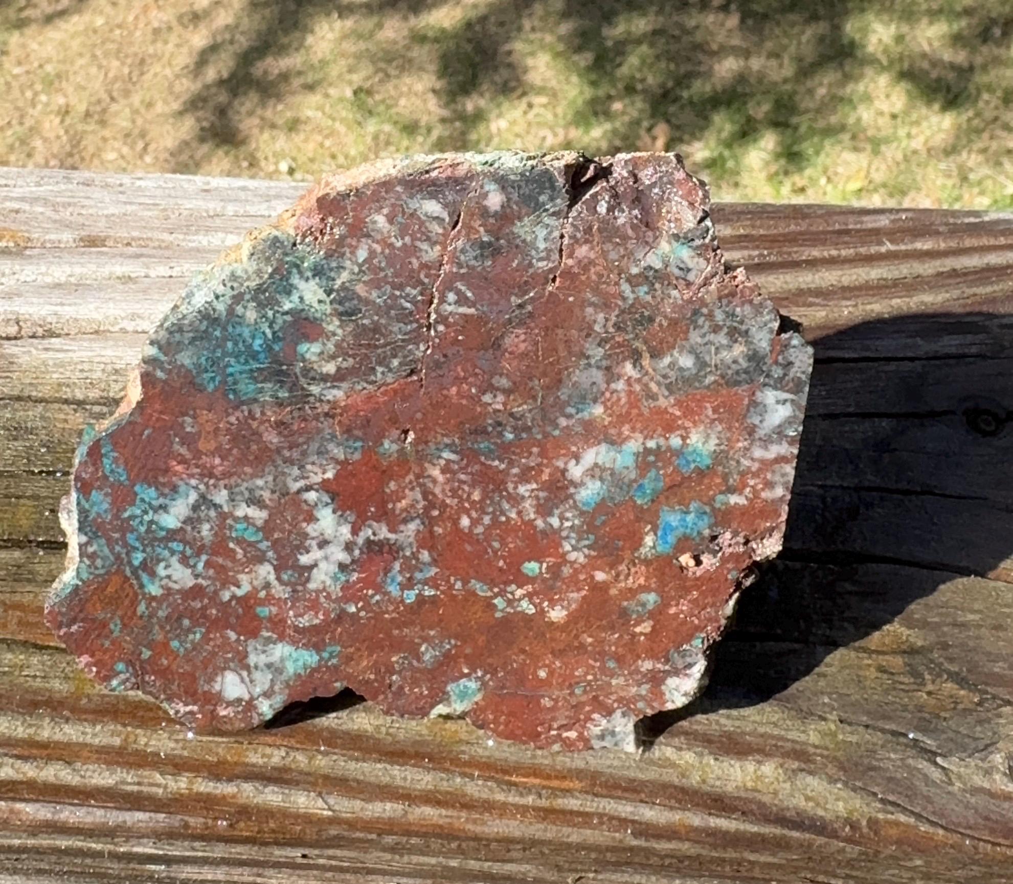Chrysocolla Slab (rough, Unpolished, Specimen) - Etsy
