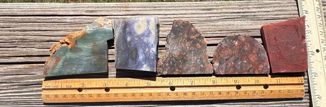 Lapidary Variety Pack (rough, Unpolished, Specimen, Agate, Jasper ...