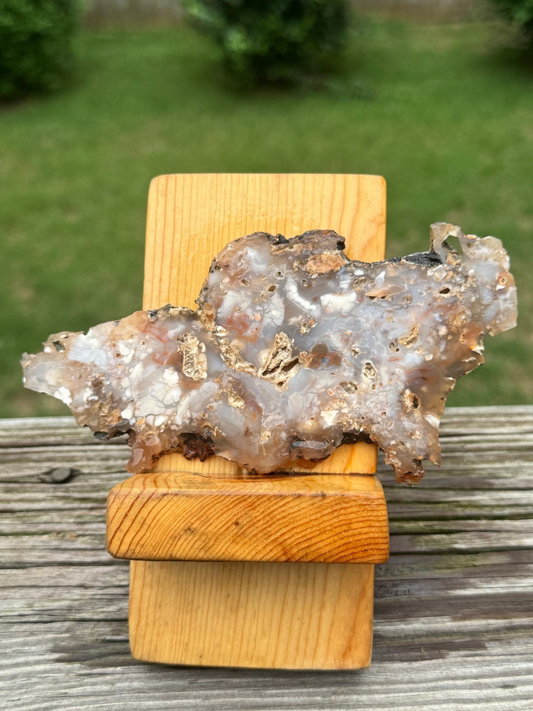 Burro Creek Brecciated Agate rough, Unpolished, Specimen - Etsy