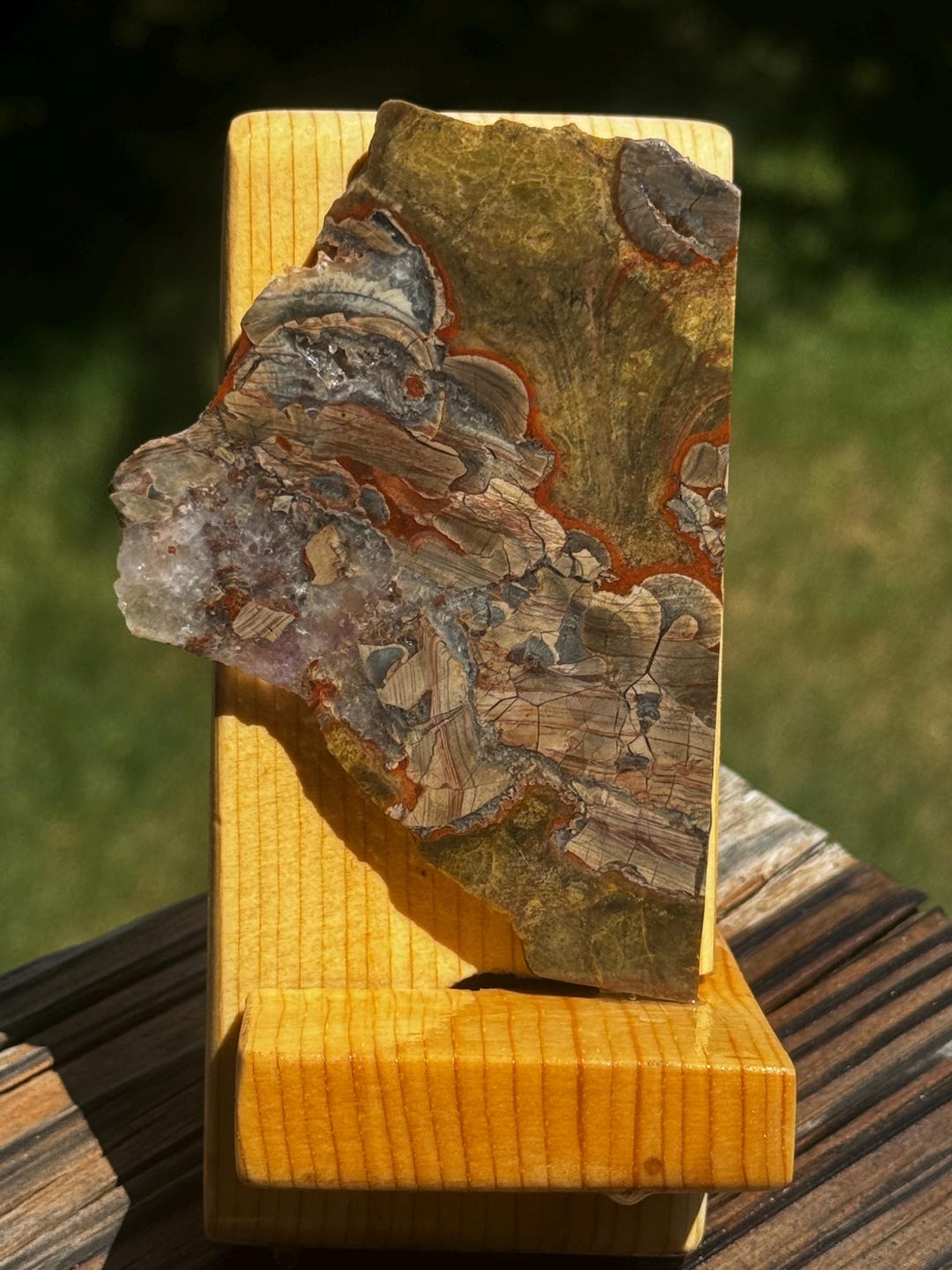 Mushroom Rhyolite/jasper Slab specimen, Lapidary - Etsy