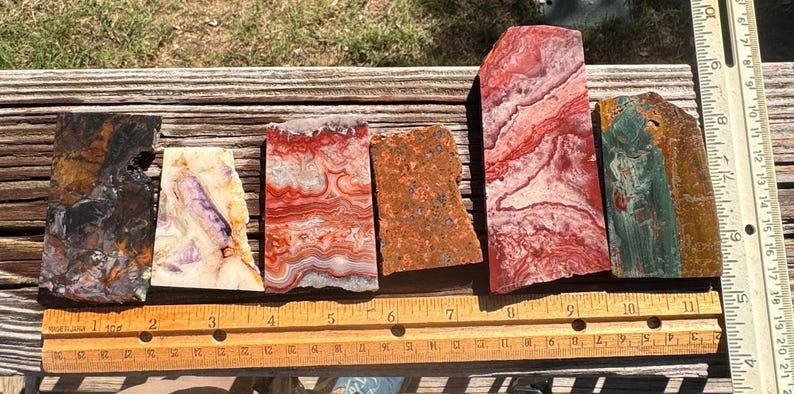 Lapidary Variety Pack rough, Unpolished, Specimen, Agate, Jasper ...