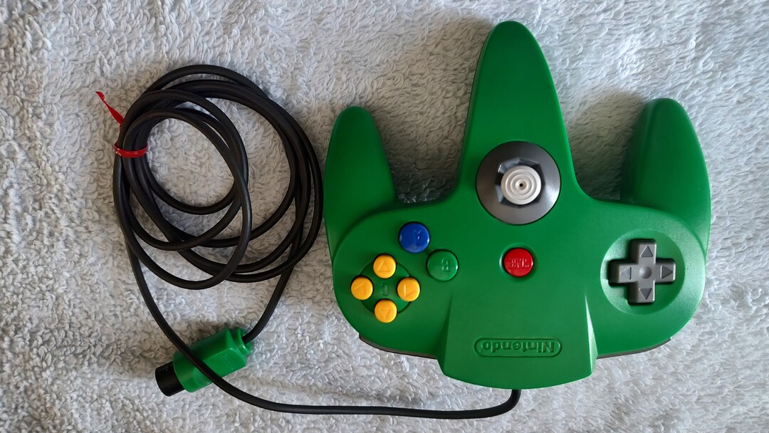 Authentic OEM Nintendo N64 Controller Green - Etsy
