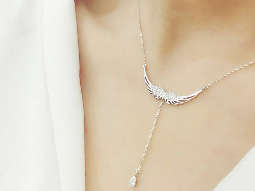 Stella And Dot Angel Wing Necklace Hotsell