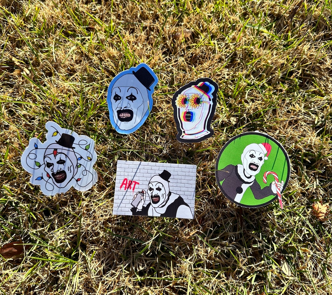 Art the Clown Sticker Bundle - Etsy