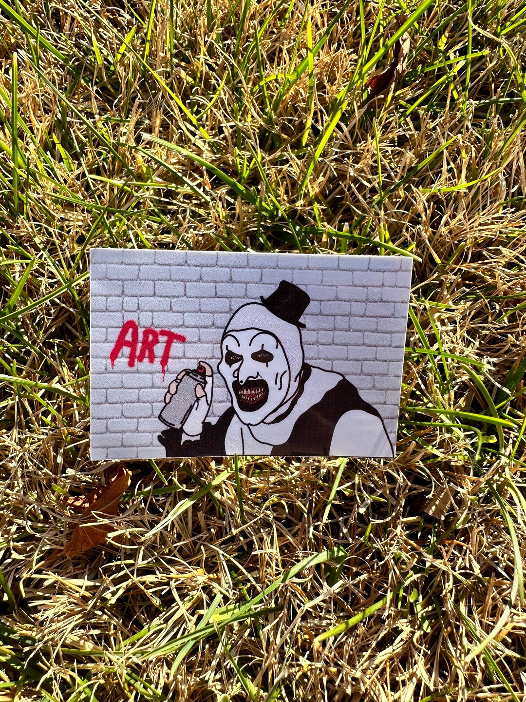 Spray Paint Art Sticker - Etsy